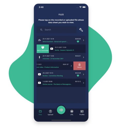 Alrite speech recognition app - Available on Android & iOS